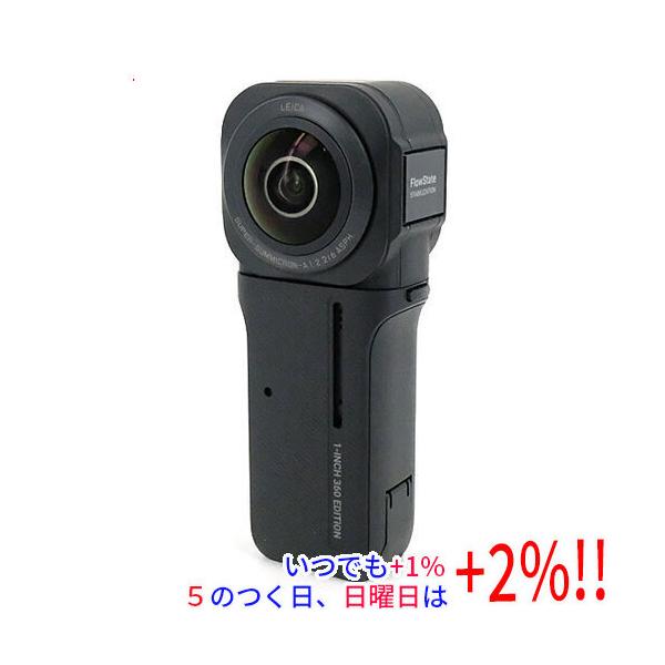 【商品名：】Insta360 360度カメラ Insta360 ONE RS 1インチ 360度版 CINRSGP/D 端子カバーなし 元箱あり　／　【商品状態：】動作確認済の中古品です。／／※端子カバーはありません。／ ／ ※中古品ですの...