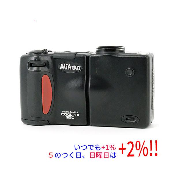 【商品名：】Nikon デジカメ COOLPIX 950 211万画素 本体のみ　／　【商品状態：】動作確認済みの中古品です。／ ／ ※中古品ですので、傷、汚れ等ある場合がございます。／ ご理解の上、ご検討お願いします。　／　【検索用キーワ...
