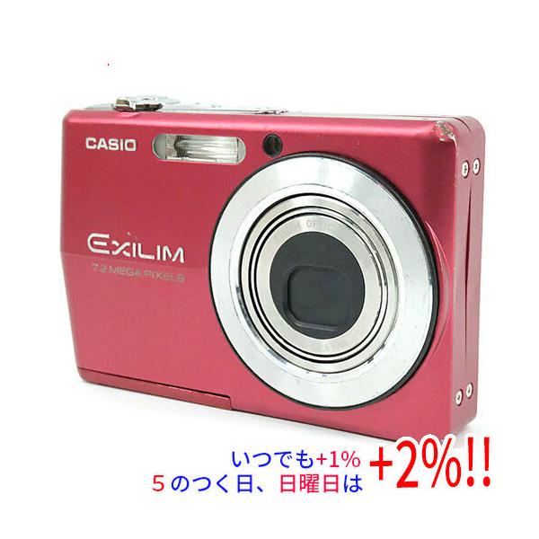 【商品名：】CASIO製 EXILIM ZOOM EX-Z700 レッド 720万画素 液晶画面いたみ　／　【商品状態：】動作確認済の中古品です。／／※液晶画面に黄ばみが見られます。／／※中古品ですので、傷、汚れ等がございます。／ご理解の上...