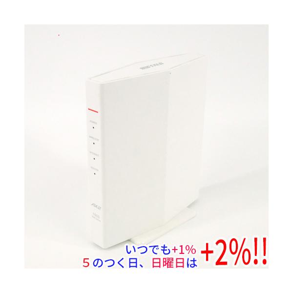【商品名：】BUFFALO 無線LANルータ AirStation WSR-1500AX2S-WH ホワイト　／　【商品状態：】動作確認済の中古品です。／／ ／ ※ACアダプタ欠品／※中古品ですので、傷、汚れ等ある場合がございます。／ご理解...
