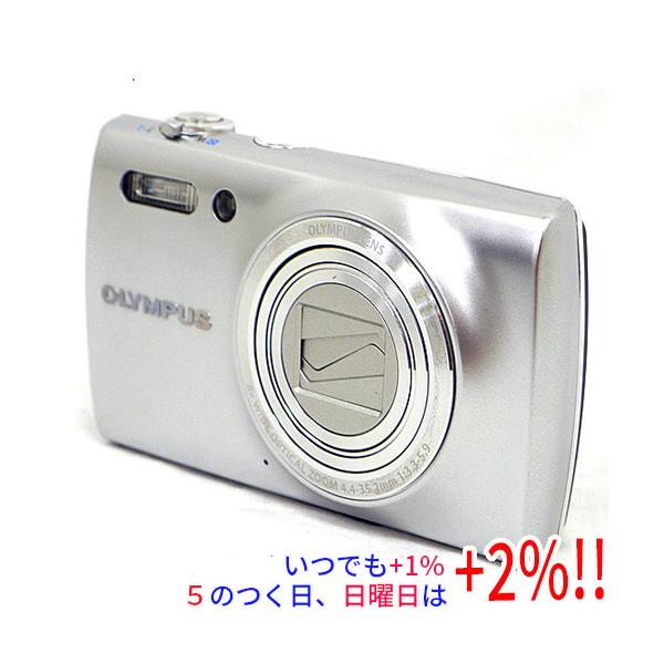 【商品名：】OLYMPUS デジタルカメラ VH-510 シルバー 1200万画素 本体のみ　／　【商品状態：】動作確認済の中古品です。／ ／ ※中古品ですので、傷、汚れ等ある場合がございます。ご理解の上、ご検討お願いします。　／　【検索用...