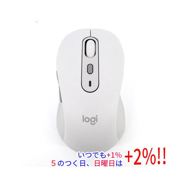 【商品名：】ロジクール Signature Plus M750 L Wireless Mouse M750LOW オフホワイト　／　【商品状態：】動作確認済みの中古品です。／ ／ ※中古品ですので、傷、汚れ等ある場合がございます。／ ご理解...