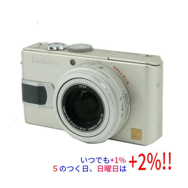 【商品名：】Panasonic LUMIX DMC-LX1-S シルバー/840万画素 本体のみ　／　【商品状態：】動作確認済の中古品です。／ ／ ※中古品ですので、傷、汚れ等ある場合がございます。ご理解の上、ご検討お願いします。　／　【検...