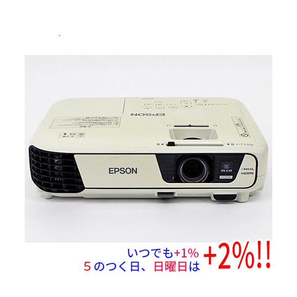 【商品名：】EPSON製 液晶プロジェクター EB-W31 3200ルーメン 本体のみ 本体日焼け　／　【商品状態：】動作確認済の中古品です。／ ／ ※本体が日焼けしています。／ ／ ※中古品ですので、傷、汚れ等ある場合がございます。ご理解...