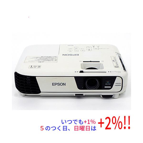 【商品名：】EPSON製 液晶プロジェクター EB-W31 3200ルーメン 本体のみ ファンカバーなし　／　【商品状態：】動作確認済の中古品です。／ ／※通気ファンのカバーはありません。／ ／ ※中古品ですので、傷、汚れ等ある場合がござい...