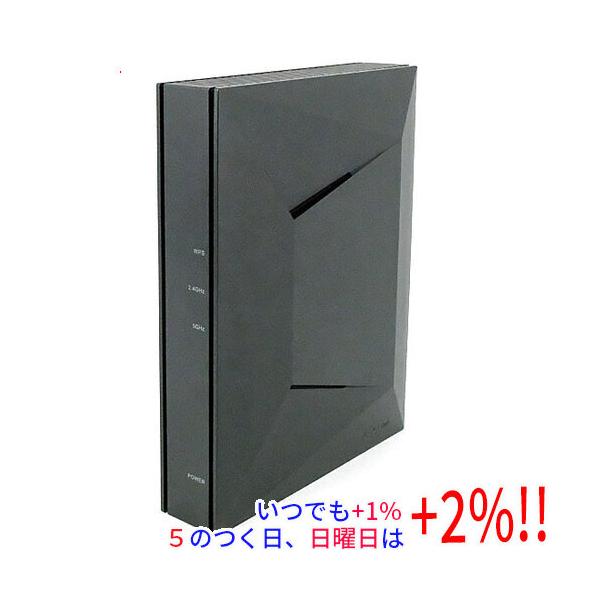 【商品名：】エレコム製 無線LANルータ ブラック WRC-X3200GST3-B スタンドなし　／　【商品状態：】動作確認済みの中古品です。／ ／※スタンドはありません。／ ／ ※中古品ですので、傷、汚れ等ある場合がございます。／ ご理解...