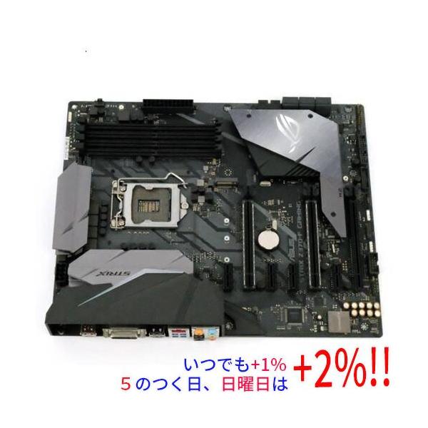 【商品名：】ASUS製 ATXマザボ ROG STRIX Z370-F GAMING LGA1151 訳あり　／　【商品状態：】動作確認済みの中古品です。／ ／ ※CPUソケットにピン曲がりがあります。 ／ ※中古品ですので、傷、汚れ等ある...
