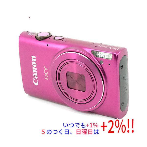【商品名：】Canon製 デジカメ IXY 620F ピンク 1210万画素 液晶画面いたみ　／　【商品状態：】動作確認済の中古品です。／／※液晶画面に液晶焼けが見られます。／／※中古品ですので、傷、汚れ等がございます。／ご理解の上、ご検討...