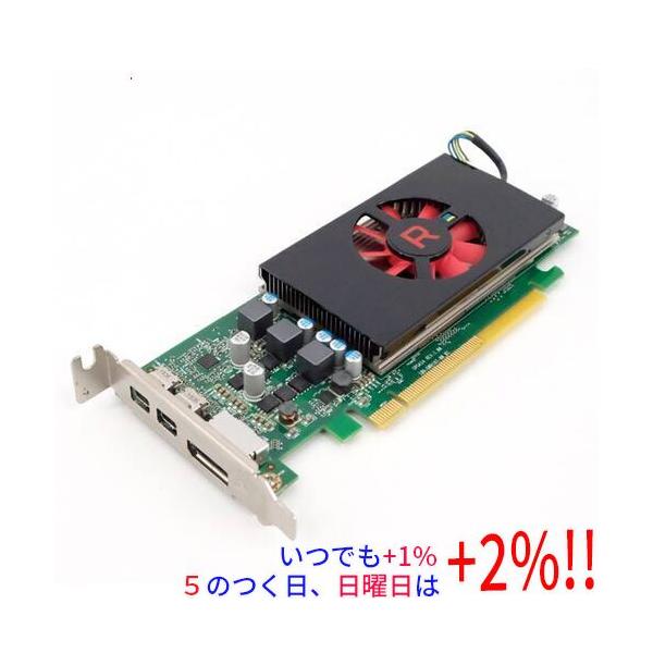 【商品名：】AMD グラフィックボード Radeon RX 550 4GB　／　【商品状態：】動作確認済みの中古品です。／※中古品のため、使用感や傷、汚れ等がある場合がございます。／／※ロープロブラケットのみ。標準ブラケットは付属しません。...