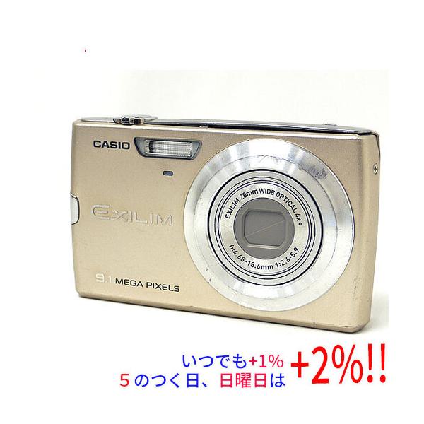 【商品名：】CASIO EXILIM ZOOM EX-Z250 ゴールド 910万画素 本体のみ 液晶画面いたみ　／　【商品状態：】動作確認済の中古品です。／／※液晶画面の四隅が暗くなります。／／※中古品ですので、傷、汚れ等がございます。／...