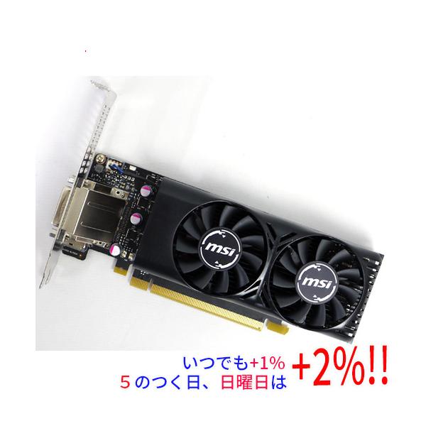 【商品名：】MSI グラボ GTX 1050 Ti 4GT LP PCIExp 4GB　／　【商品状態：】動作確認済みの中古品です。／※中古品のため、使用感や傷、汚れ等がある場合がございます。　／　【検索用キーワード：】≪ビデオカード グラ...