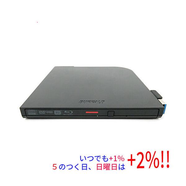 【商品名：】BUFFALO 外付けブルーレイドライブ BRXL-PT6U3-BKE　／　【商品状態：】動作確認済みの中古品です。／※中古品のため、使用感や傷、汚れ等がある場合がございます。　／　【検索用キーワード：】≪バッファロー≫ BRX...