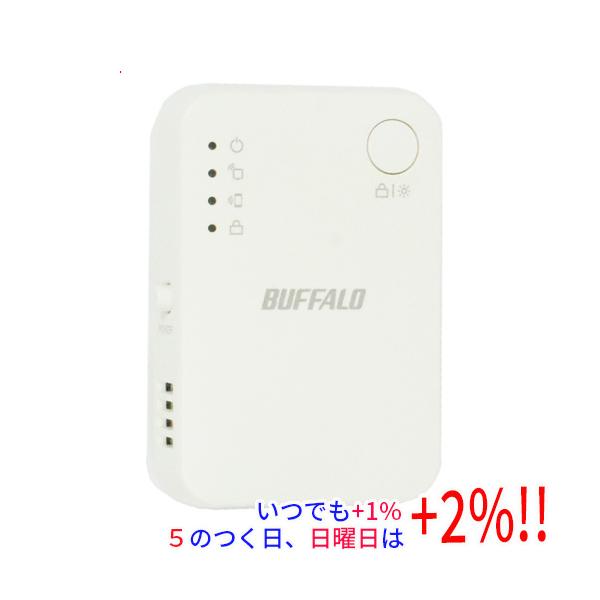 【商品名：】BUFFALO 無線LAN中継機 AirStation HighPower WEX-733DHPS ホワイト 本体のみ　／　【商品状態：】動作確認済みの中古品です。／※中古品のため、使用感や傷、汚れ等がある場合がございます。　／...