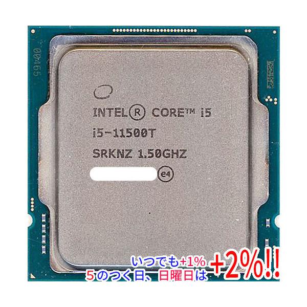 【商品名：】Core i5 11500T 1.5GHz LGA1200 SRKNZ　／　【商品状態：】動作確認済みの中古品です。／※中古品のため、使用感や傷、汚れ等がある場合がございます。　／　【検索用キーワード：】≪intel インテル ...