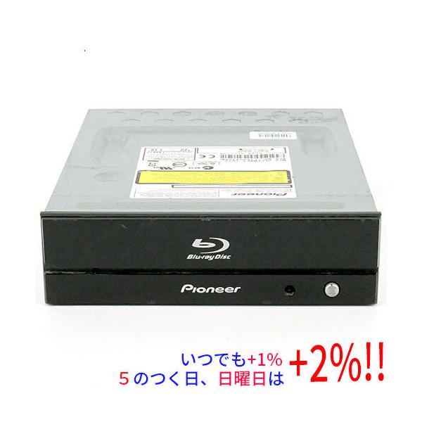 【商品名：】PIONEER 内蔵型ブルーレイドライブ BDR-S08J-BK 本体いたみ　／　【商品状態：】動作確認済みの中古品です。／／※本体に割れ・キズ・汚れなどの傷みが見られます。／／※中古品ですので、傷、汚れ等がございます。／ご理解...