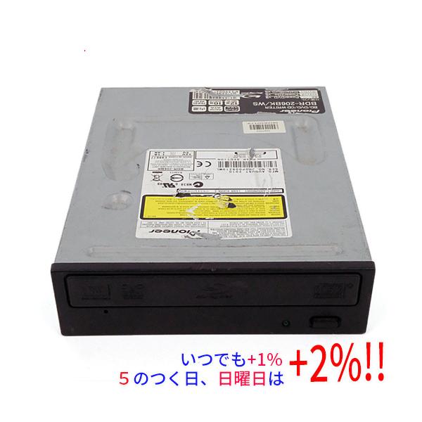 【商品名：】PIONEER 内蔵型ブルーレイドライブ BDR-206BK　／　【商品状態：】動作確認済みの中古品です。／※中古品のため、使用感や傷、汚れ等がある場合がございます。／／※型番ラベルにやぶれ、いたみがあります。　／　【検索用キー...