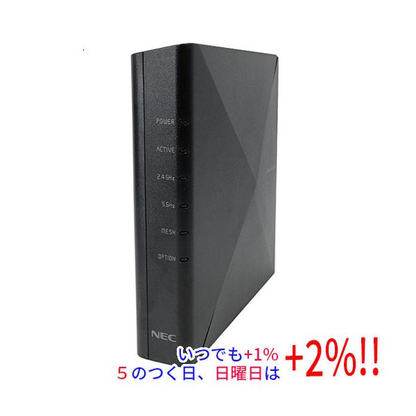 【商品名：】NEC 無線LANルーター Aterm WX5400HP PA-WX5400HP 欠品あり 未使用　／　【商品状態：】未使用品です。商品自体の使用はございません。※簡易(エコ)パッケージ版　／　【検索用キーワード：】≪エヌイーシ...