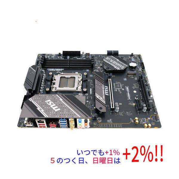【商品名：】MSI ATXマザーボード B650 GAMING PLUS WIFI SocketAM5　／　【商品状態：】動作確認済みの中古品です。／※中古品のため、使用感や傷、汚れ等がある場合がございます。　／　【検索用キーワード：】≪即...
