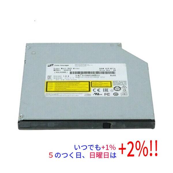 【商品名：】HLDS 内蔵型DVDドライブ GUD1N　／　【商品状態：】動作確認済みの中古品です。／※中古品のため、使用感や傷、汚れ等がある場合がございます。　／　【検索用キーワード：】 GUD1N　／　【型番：】GUD1N　／　