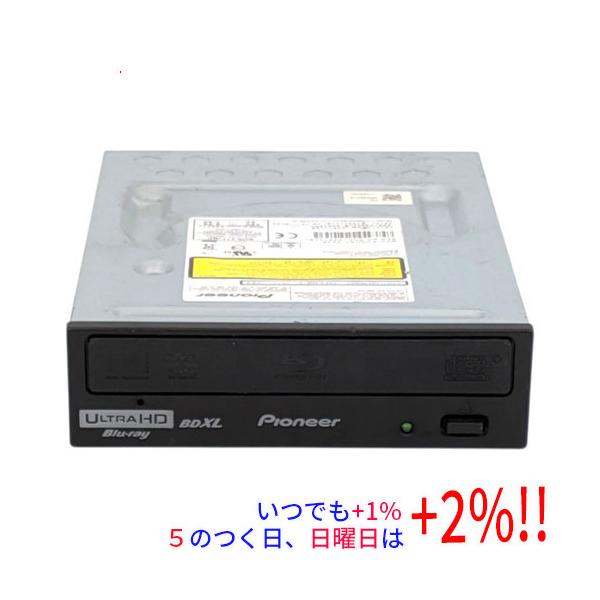 【商品名：】PIONEER 内蔵型ブルーレイドライブ BDR-211JBK ブラック　／　【商品状態：】動作確認済みの中古品です。／※中古品のため、使用感や傷、汚れ等がある場合がございます。　／　【検索用キーワード：】≪パイオニア ブラック...