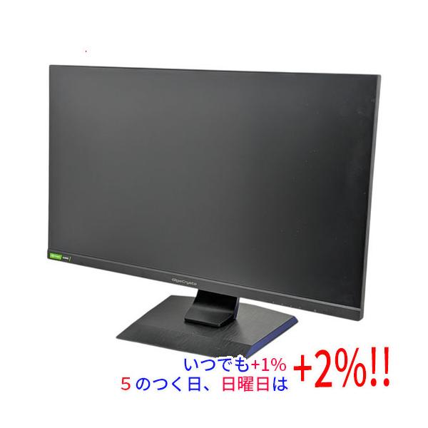 【商品名：】I-O DATA 27型 ゲーミングモニター GigaCrysta LCD-GC272HXDB ブラック　／　【商品状態：】動作確認済みの中古品です。／※中古品のため、使用感や傷、汚れ等がある場合がございます。　／　【検索用キー...