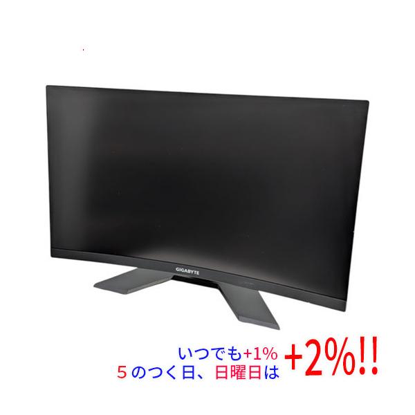 【商品名：】GIGABYTE 27型 ゲーミングディスプレイ G27QC 元箱あり　／　【商品状態：】動作確認済みの中古品です。／※中古品のため、使用感や傷、汚れ等がある場合がございます。　／　【検索用キーワード：】≪液晶 液晶モニタ・液晶...
