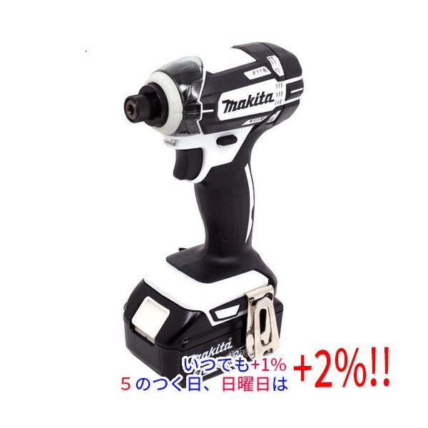【商品名：】マキタ 充電式インパクトドライバー TD149DRFXW　／　【商品状態：】新品／ ／ ※ケース・付属品完備／ ／ 当店では電動工具に関しましての初期不良の対応期間を2週間と定めさせていただいております。／ それ以降の使用に関し...