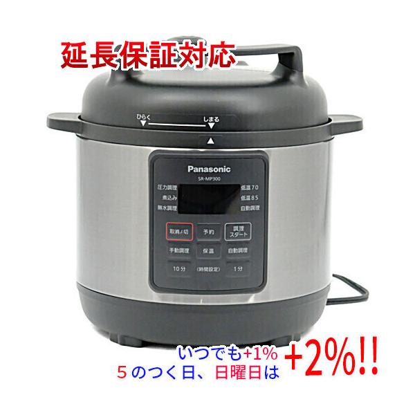 【商品名：】Panasonic 電気圧力鍋 3L SR-MP300-K ブラック　／　【商品状態：】新品　／　【検索用キーワード：】≪パナソニック≫ SR-MP300　／　【型番：】SR-MP300-K / ブラック　／　【商品説明：】むず...