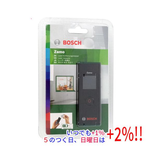 【商品名：】BOSCH レーザー距離計 ZAMO3　／　【商品状態：】新品です。　／　【検索用キーワード：】 ZAMO3　／　【型番：】ZAMO3　／　【商品説明：】曲面、曲線も測れる！ 超軽量のレーザー距離計／ 曲面・曲線測定(アダプター...