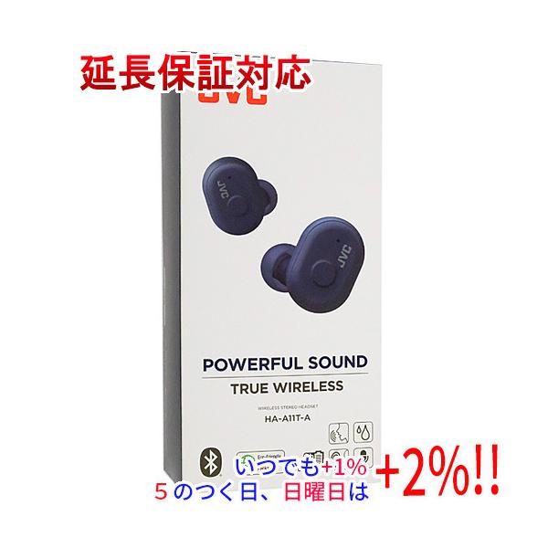【商品名：】JVC ワイヤレスステレオヘッドセット HA-A11T-A インディゴブルー　／　【商品状態：】新品です。　／　【検索用キーワード：】 HA-A11T-A [インディゴブルー]　／　【型番：】HA-A11T-A [インディゴブル...