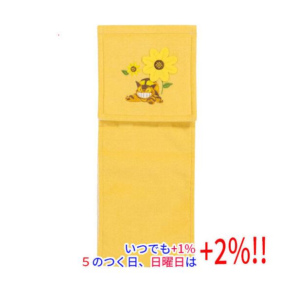 【商品名：】センコー ペーパーホルダーカバー となりのトトロ 花のバス停 66797 イエロー　／　【商品状態：】新品　／　【検索用キーワード：】≪ネコバス ジブリ 即納≫ ペーパーホルダーカバー となりのトトロ 花のバス停 66797　／...
