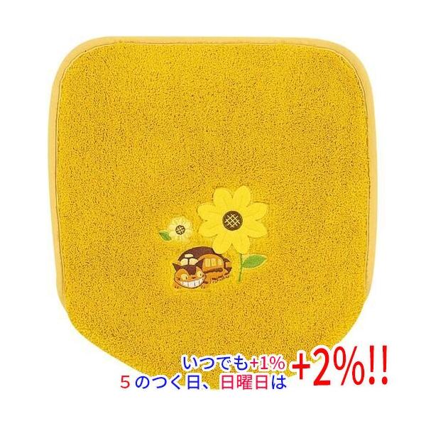 【商品名：】センコー トイレ ふたカバー 普通用・洗浄用兼用 となりのトトロ 花のバス停 19759 イエロー　／　【商品状態：】新品　／　【検索用キーワード：】≪ネコバス ジブリ 即納≫ トイレ ふたカバー 普通用・洗浄用兼用 となりのト...