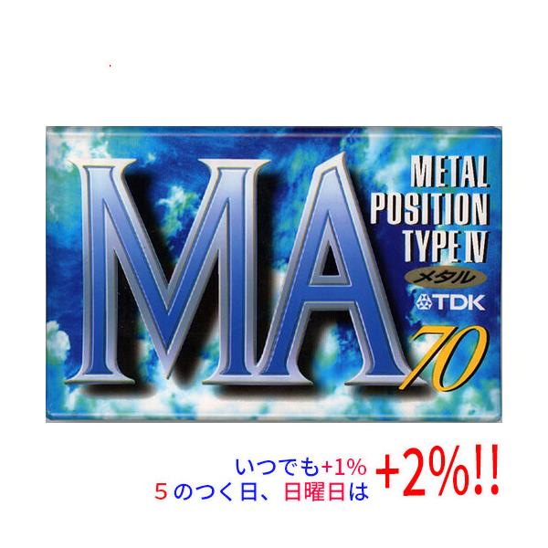 【商品名：】TDK カセットテープ メタルポジション MA-70F 70分　／　【商品状態：】新品　／　【検索用キーワード：】≪TDK≫ MA-70F　／　【型番：】 MA-70F　／　