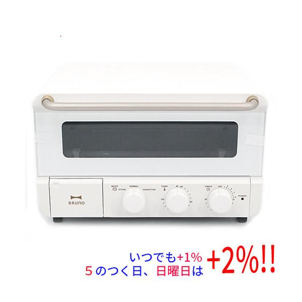 【商品名：】BRUNO crassy+ スチーム＆ベイク トースター BOE067-WH ホワイト　／　【商品状態：】新品です。　／　【検索用キーワード：】 BRUNO crassy+ スチーム&amp;ベイク トースター BOE067-W...