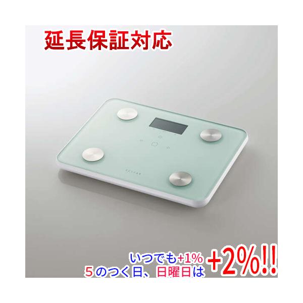 【商品名：】ELECOM 体組成計 エクリア HCS-WFS02WH ホワイト　／　【商品状態：】新品　／　【検索用キーワード：】≪エレコム 体脂肪計・体重計 即納≫ エクリア HCS-WFS02WH [ホワイト]　／　【型番：】 エクリア...