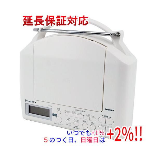 【商品名：】TOSHIBA CDラジオ AUREX TY-C161(W) ホワイト　／　【商品状態：】新品です。　／　【検索用キーワード：】≪東芝 ラジカセ≫ AUREX TY-C161 W  [ホワイト]　／　【型番：】AUREX TY-...