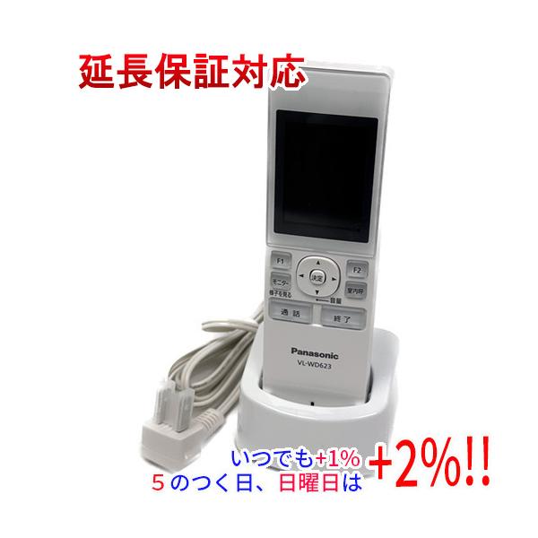 【商品名：】Panasonic ワイヤレスモニター増設子機 VL-WD623　／　【商品状態：】新品の商品です。　／　【検索用キーワード：】≪パナソニック テレビドアホン 増設子機 インターホン≫ VL-WD623　／　【型番：】VL-WD...