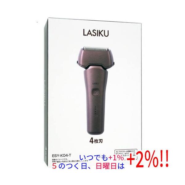 【商品名：】YAMAZEN USB充電式4枚刃シェーバー LASIKU ESY-K04-T ブラウン　／　【商品状態：】新品　／　【検索用キーワード：】≪即納≫ LASIKU ESY-K04-T [ブラウン]　／　【型番：】 LASIKU ...