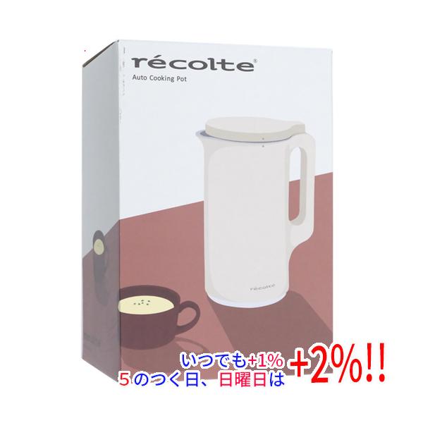 【商品名：】レコルト 自動調理ポット Auto Cooking Pot RSY-2(W) クリームホワイト　／　【商品状態：】新品　／　【検索用キーワード：】≪その他調理家電≫ Auto Cooking Pot RSY-2 W  [クリーム...