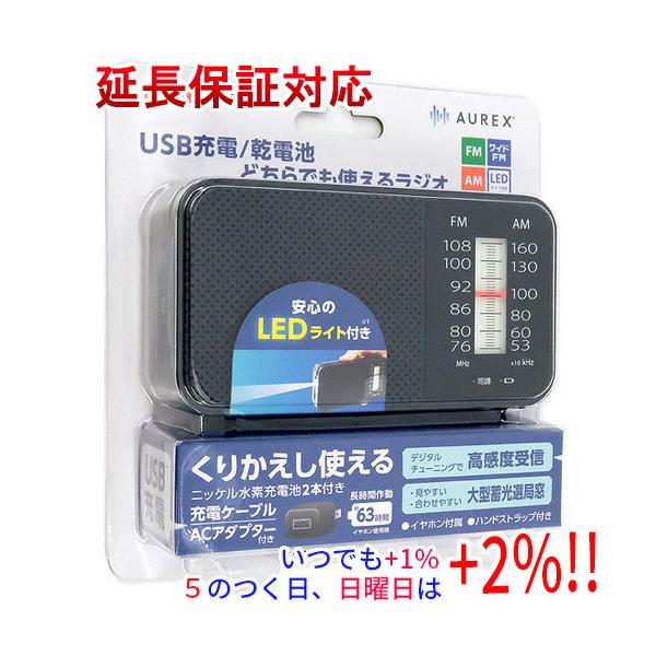 【商品名：】TOSHIBA LEDライト付きホームラジオ AUREX TY-KCR1(K) ブラック　／　【商品状態：】新品　／　【検索用キーワード：】≪東芝 即納≫ AUREX TY-KCR1 K  [ブラック]　／　【型番：】 AURE...