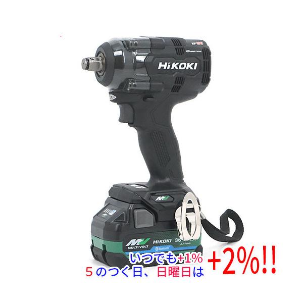【商品名：】HiKOKI コードレスインパクトレンチ 36V WR36DH (2XPBSZ) ストロングブラック　／　【商品状態：】新品です。／ ／ 当店では電動工具に関しましての初期不良の対応期間を2週間と定めさせていただいております。／...
