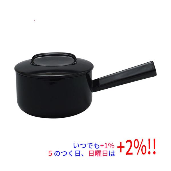【商品名：】野田琺瑯 NOMAKU ソースパン 17cm NOM-17NBK ブラック　／　【商品状態：】新品　／　【検索用キーワード：】≪鍋≫ NOMAKU ソースパン 17cm NOM-17N　／　【型番：】 NOM-17N　／　【仕様...