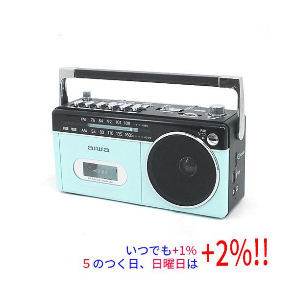 【商品名：】AIWA ファッショナブルラジカセ aiwa audio -G RCP3 GAA4-RCP0003(PG) パステルグリーン　／　【商品状態：】新品　／　【検索用キーワード：】≪即納≫ aiwa audio -G RCP3 GA...