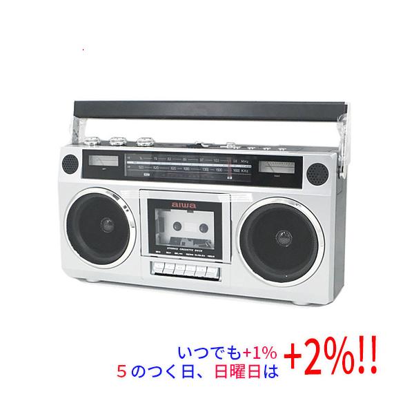 【商品名：】AIWA 昭和レトロ ラジカセ aiwa audio -G RCP1 GAA4-RCP0001　／　【商品状態：】新品　／　【検索用キーワード：】≪即納≫ aiwa audio -G RCP1 GAA4-RCP0001　／　【型...