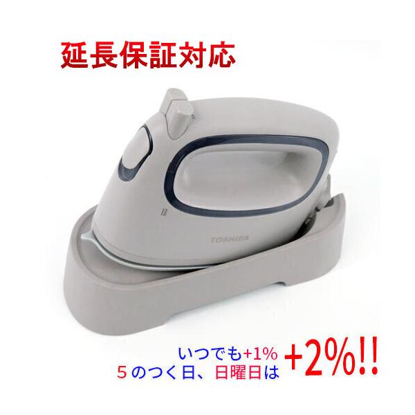 【商品名：】TOSHIBA コードレス衣類スチーマー La・Coo S TAS-MX8(H) モーヴグレージュ　／　【商品状態：】新品　／　【検索用キーワード：】≪東芝 衣類スチーマー 即納≫ La・Coo S TAS-MX8 H  [モー...