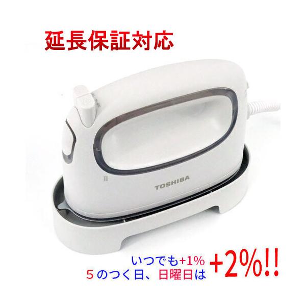 【商品名：】TOSHIBA コード付き衣類スチーマー La・Coo S TAS-MV8(W) シルキーホワイト　／　【商品状態：】新品　／　【検索用キーワード：】≪東芝 衣類スチーマー 即納≫ La・Coo S TAS-MV8 W  [シル...