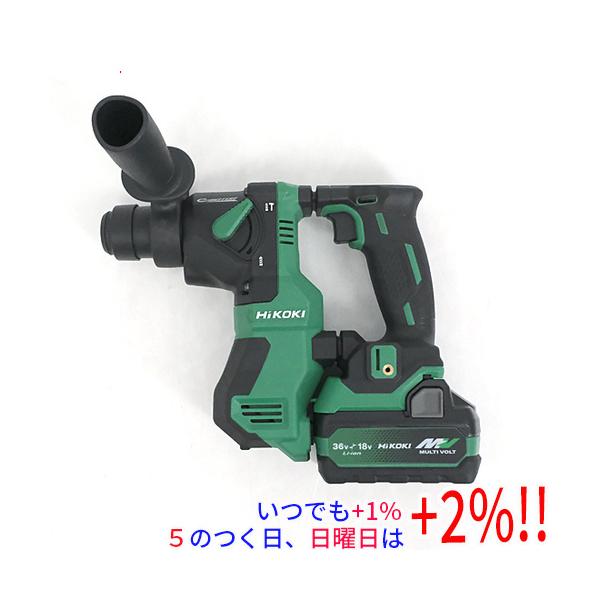 【商品名：】HiKOKI 18V ロータリーハンマドリル DH18DPA (2XPZ)　／　【商品状態：】新品／ ／ ※ケース・付属品完備／ ／ 当店では電動工具に関しましての初期不良の対応期間を2週間と定めさせていただいております。／ そ...