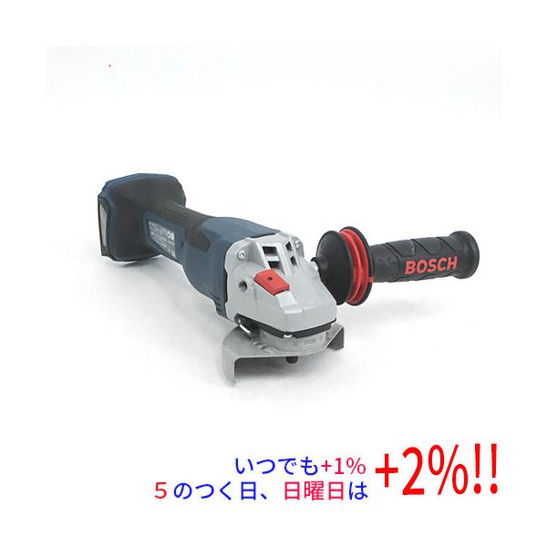 【商品名：】【新品(開封のみ)】 BOSCH 18V コードレスディスクグラインダー 本体のみ GWS18V-15C4H　／　【商品状態：】新品未使用。開封のみの未使用品です。／ ／ 当店では電動工具に関しましての初期不良の対応期間を2週間...