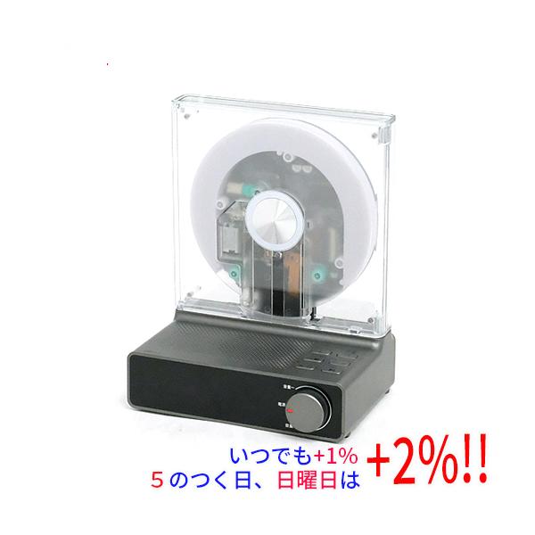 【商品名：】ダイニチ電子 縦型CDプレーヤー Wizz WVC-S001G グレー　／　【商品状態：】新品　／　【検索用キーワード：】≪ポータブルCD 即納≫ WVC-S001G [グレー]　／　【型番：】WVC-S001G　／　【仕様：】...