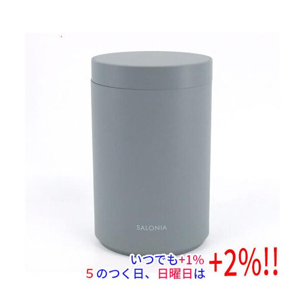 【商品名：】【新品訳あり(箱きず・やぶれ)】 SALONIA ピュアブライトスチーマー SAL22207SL　／　【商品状態：】新品です。 ／／（訳あり理由）／※外箱に破れや潰れ等の傷み、もしくは汚れがある商品となっております。／パッケージ...